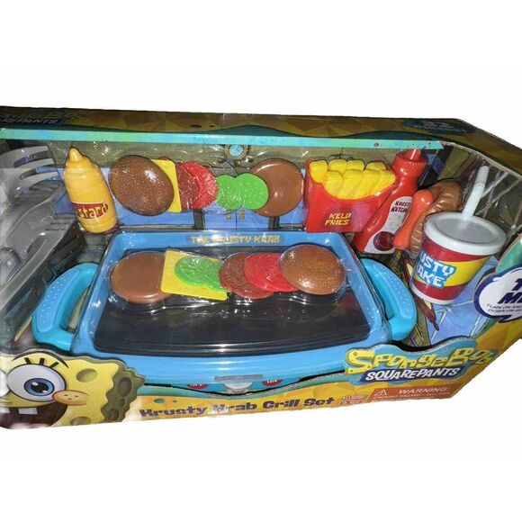 Nickelodeon | Toys | Spongebob Squarepants Krusty Krab Grill Set Sizzle ...